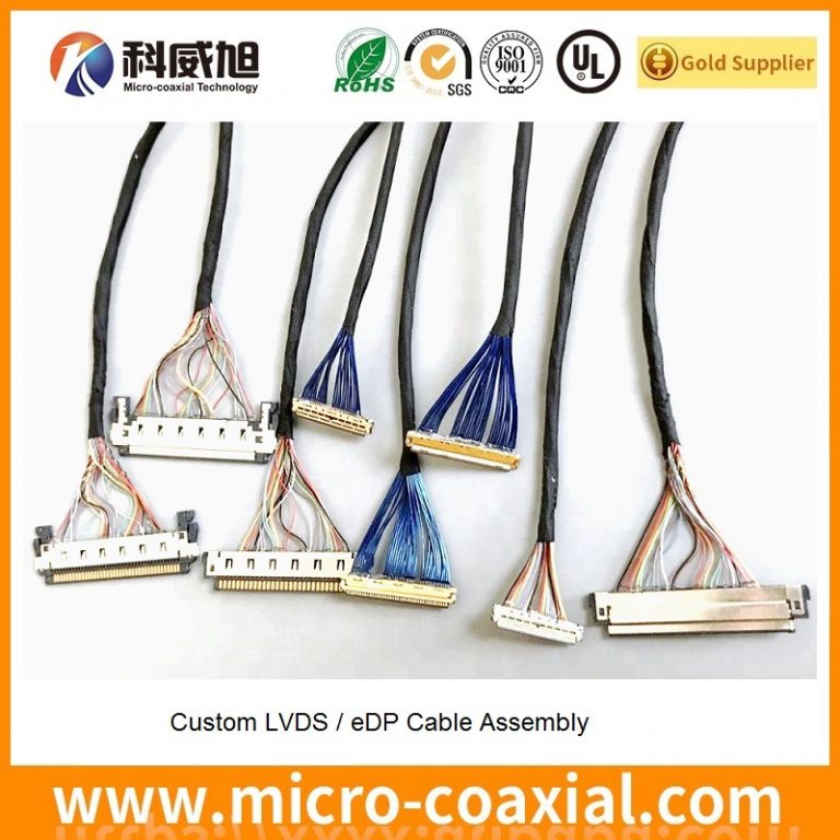 Micro coax cable assembly manufacturer Fine wire micro coax