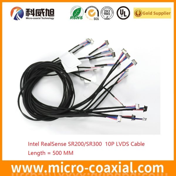 Custom DF36A-40P-SHL(52) ultra fine cable Assemblies I-PEX 20525-212E ...