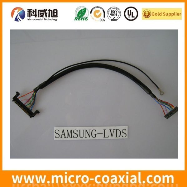 Professional I-PEX 20374-R50E-31 micro-miniature coaxial cable Assembly ...